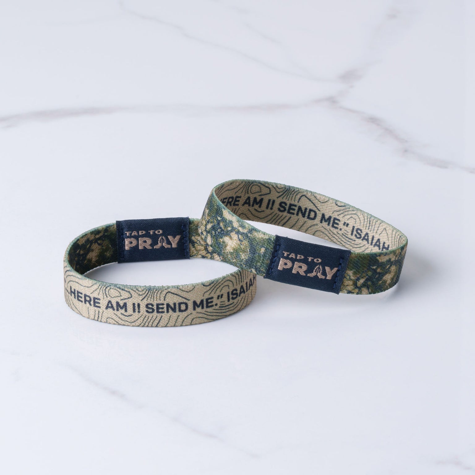 Tap To Pray Bracelets, Keychains & Stickers — VERSIBLE