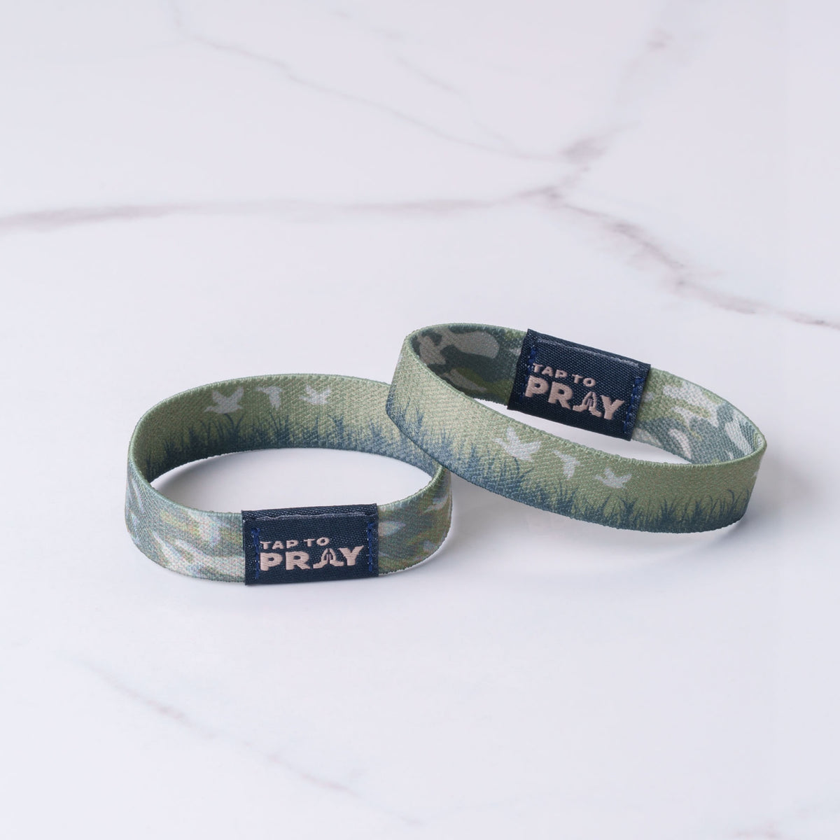 Tap To Pray® Wristband – Waterfowl — VERSIBLE
