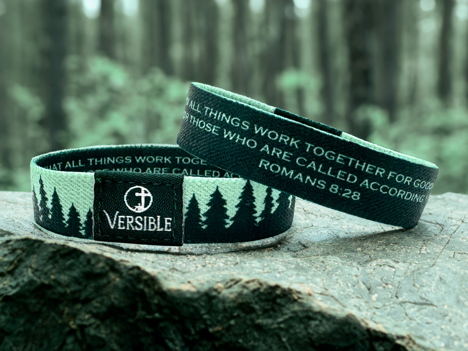 Christian Wristbands with Bible Verses — VERSIBLE
