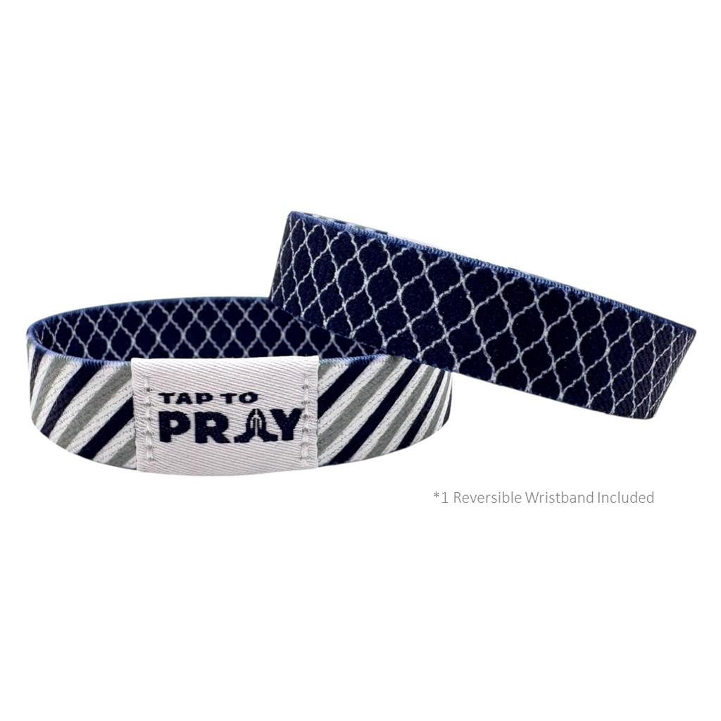 Tap To Pray Bracelets, Keychains & Stickers — VERSIBLE