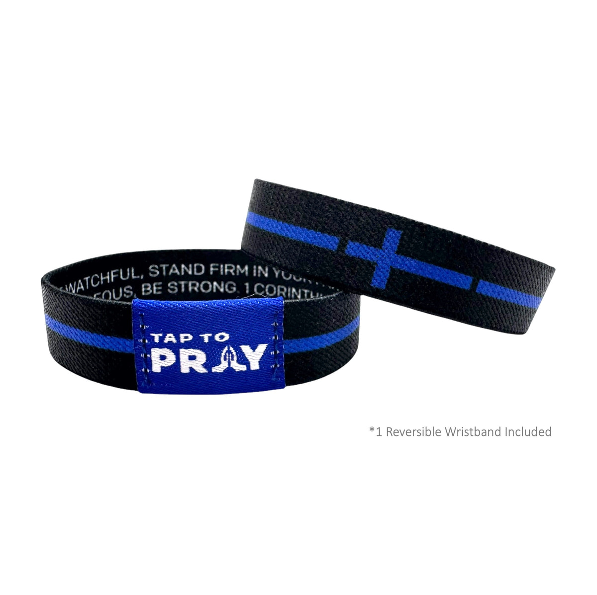 Tap To Pray™ Wristbands - First Responders Law Enforcement — VERSIBLE