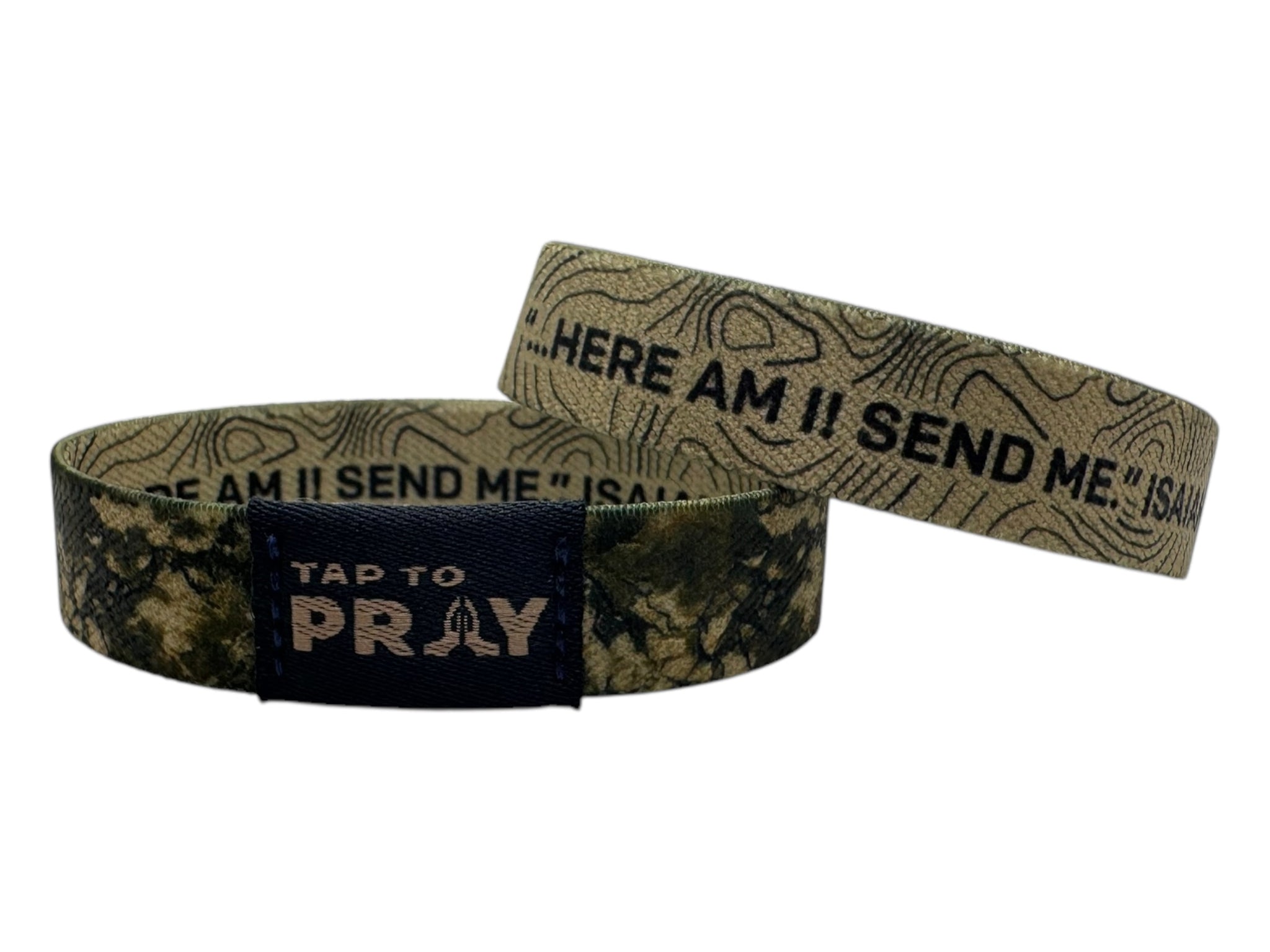 Tap To Pray Bracelets, Keychains & Stickers | Versible